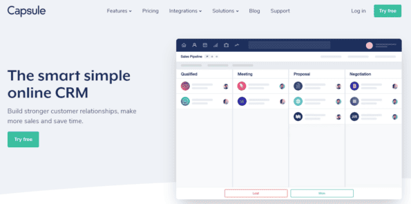 11 Fantastic Capsule CRM Alternatives To Try Today