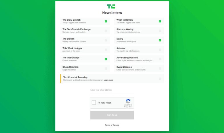 14 Inspiring Newsletter Sign-Up Examples From Top Brands