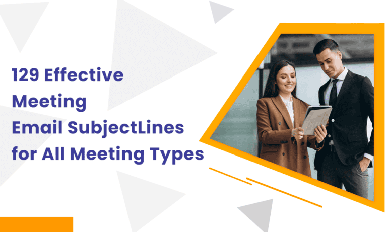 129 Effective Meeting Email Subject Lines for Every Occasion