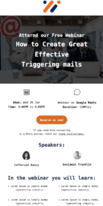 Webinar Email Template Examples To Drive Signups